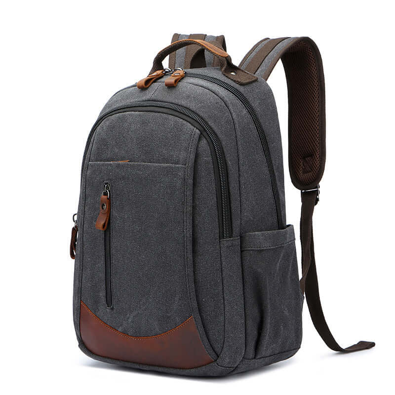Canvas Laptop Backpack NZ – Fits 15.6 Inch | GDPS Bag NZ