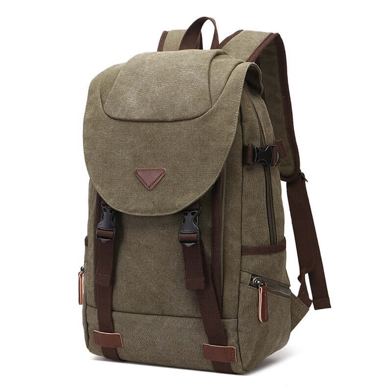 Men’s Canvas Backpack – 14 Inch Laptop Bag | GDPS Bag NZ