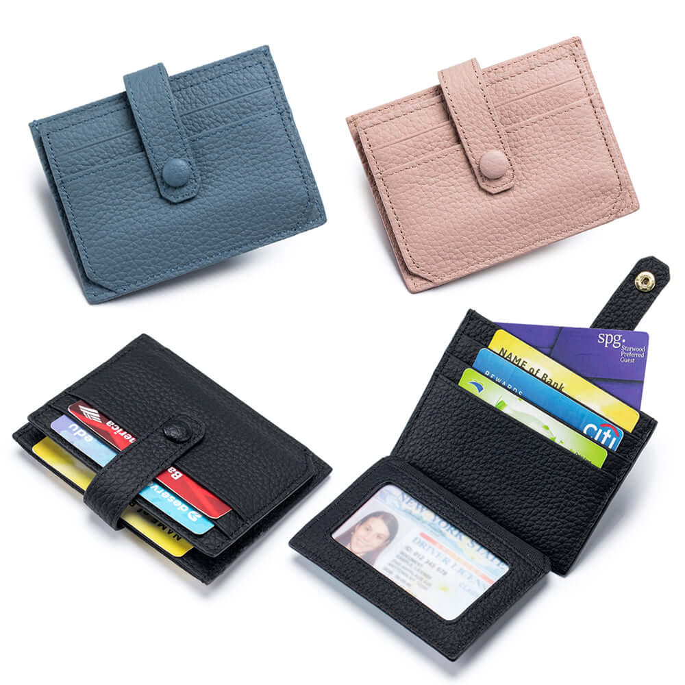 Slim Leather Card Wallet for Women – GDPS Bag NZ