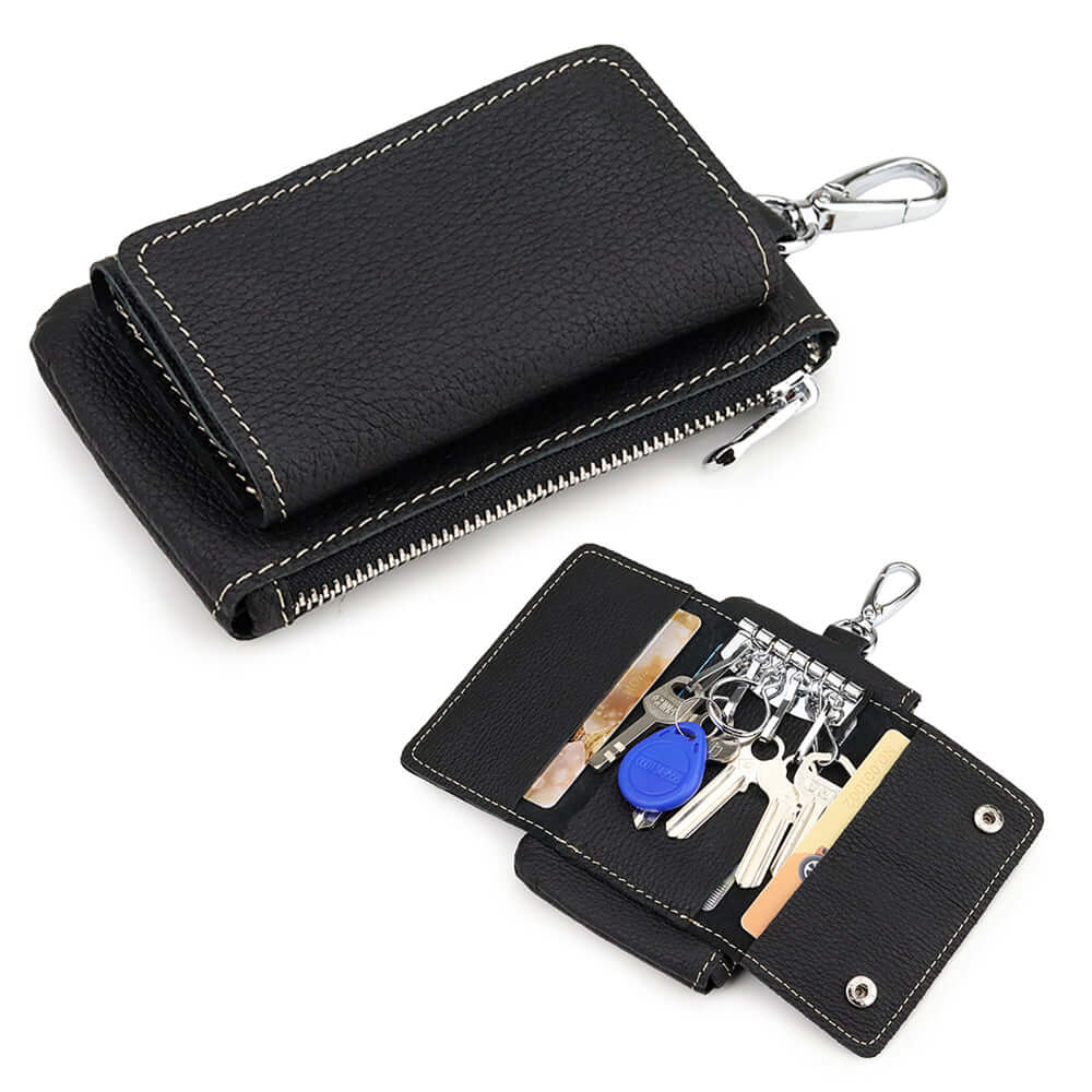 Leather Key Holder Wallet for Men & Women | GDPS Bag NZ