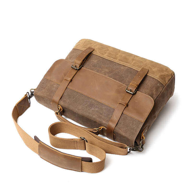 Canvas Laptop Messenger Bag Shoulder Briefcase NZ Mens